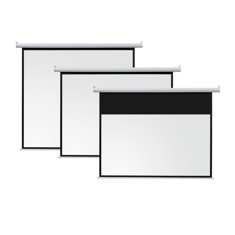 Electric Projector Motorized Projection Screen With Matte White For ...