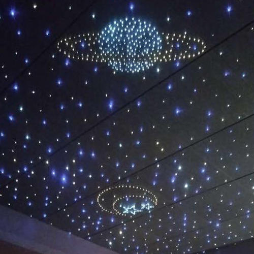 Polyester Fiber Optic Star Ceiling Panel - Buy star ceiling panel ...