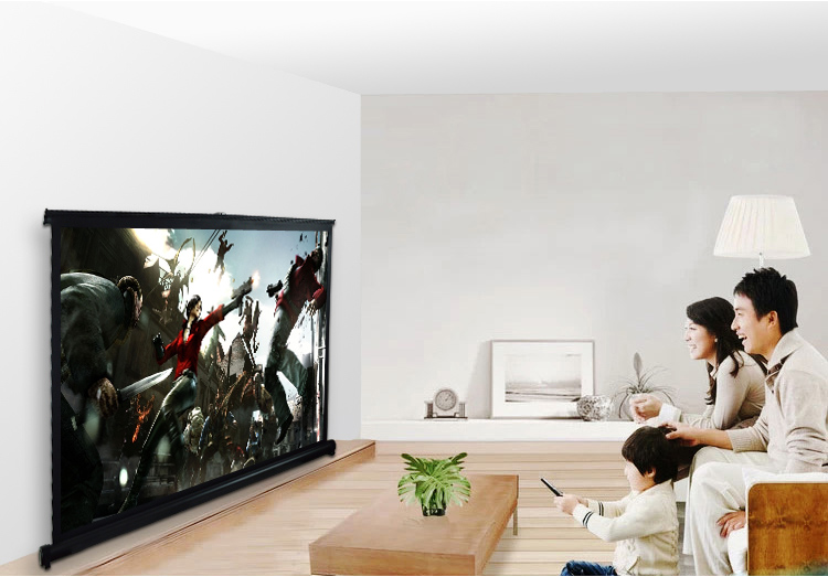 40" Shop Portable Projection Screen Tabletop Projector Screen In China ...