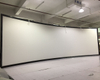 180°/ 220°/ 360° Large Curved Projector Screen Flight Simultaion Projection