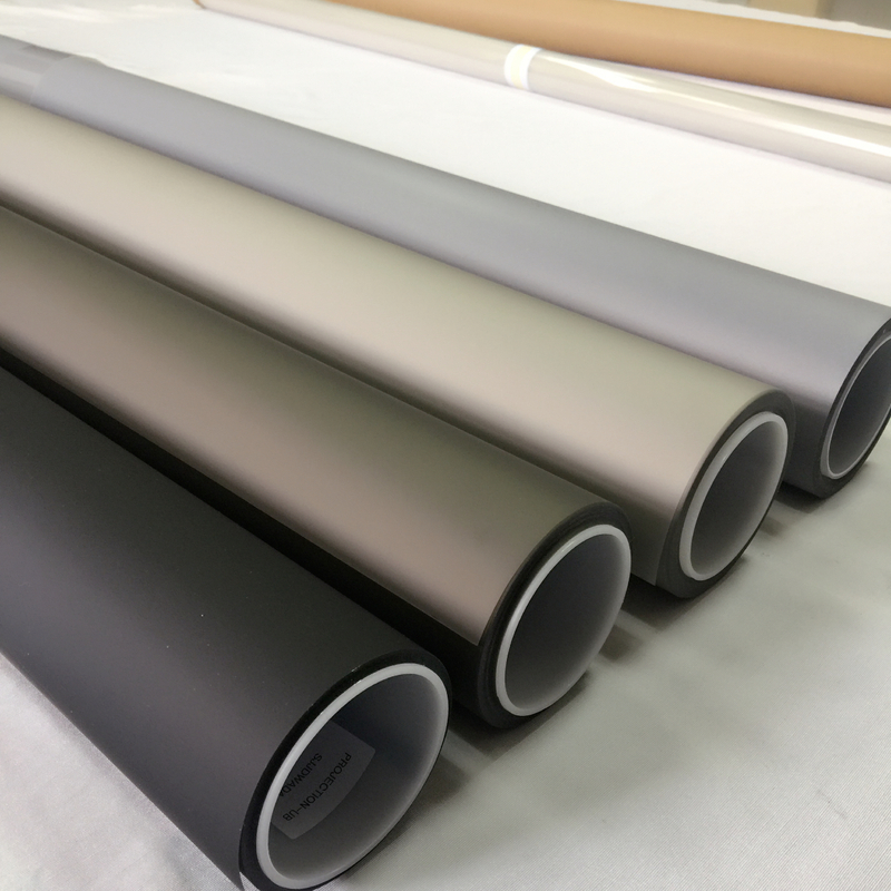 Self Adhesive 3D Holographic Transparent Rear Projection Film For Shop ...