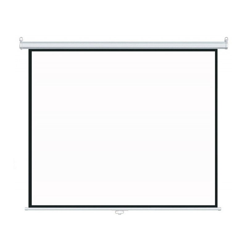 Manual Wall Projection Screen Pull Down Projector Screen - Shenzhen ...