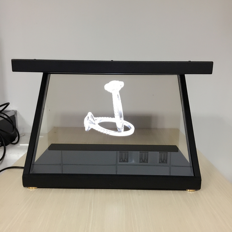 180° 3D Holographic Pyramid Display Showcase Hologram Box - Buy holographic showcase, hologram ...